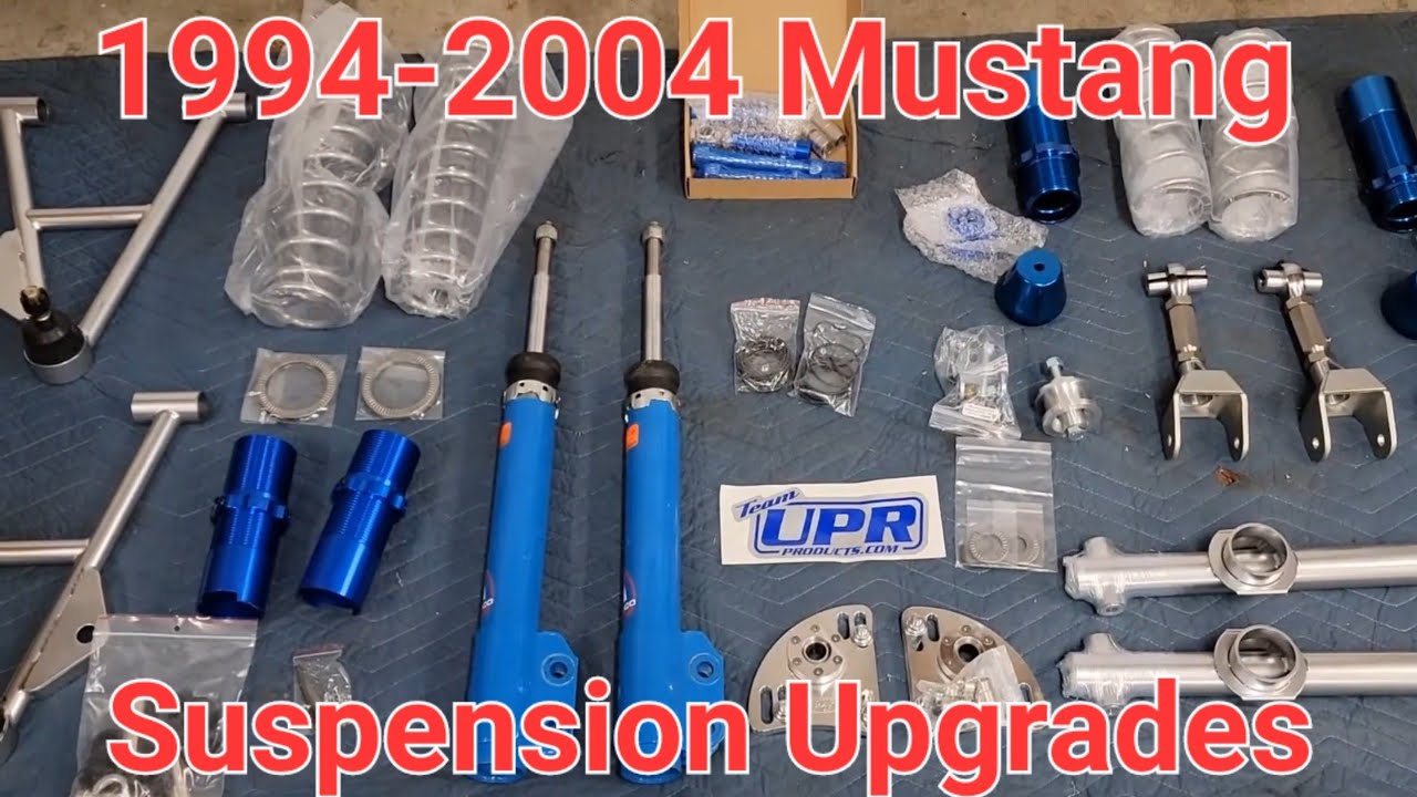 Mustang Suspension Upgrades: UPR Coilover Kit Ford Racing - YouTube