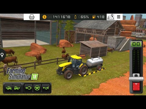 Fs18 farming simulatör 2018 / süt satıp para kazanmak / milk sale make money / # 375 HD /