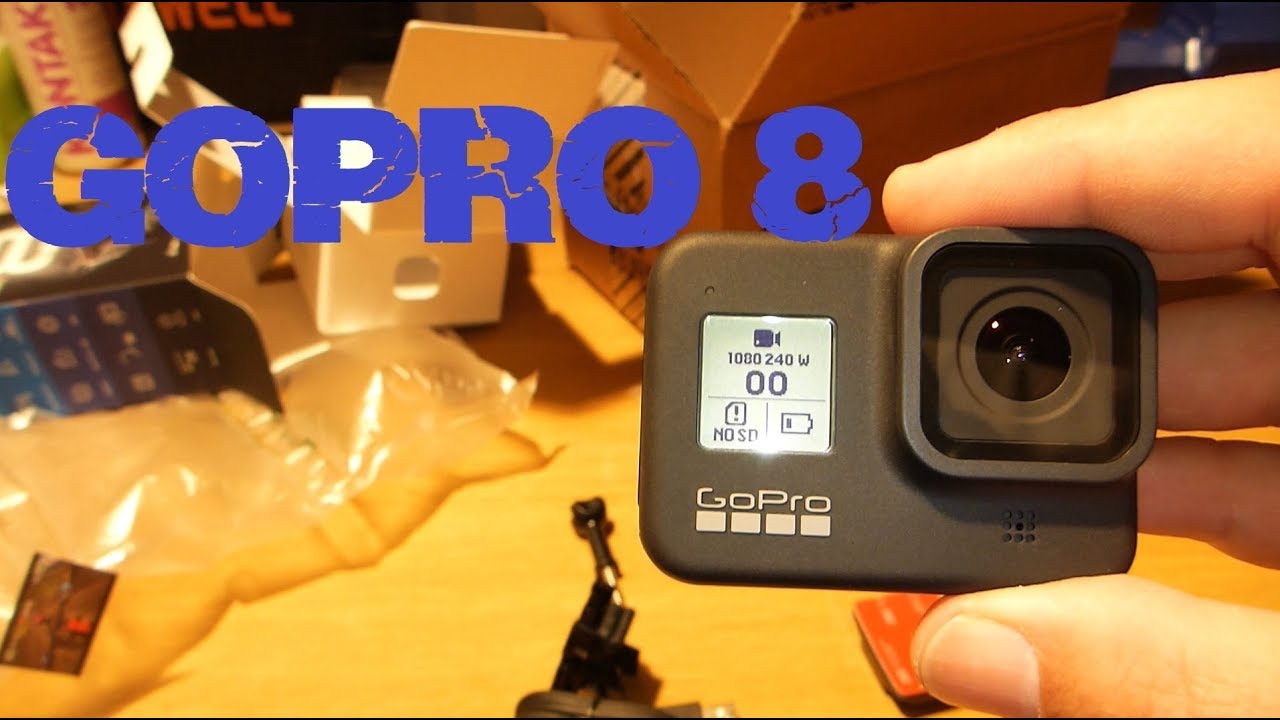 📷 Magyar Gopro Hero 8 Black Unboxing, test, introducing, teszt - YouTube