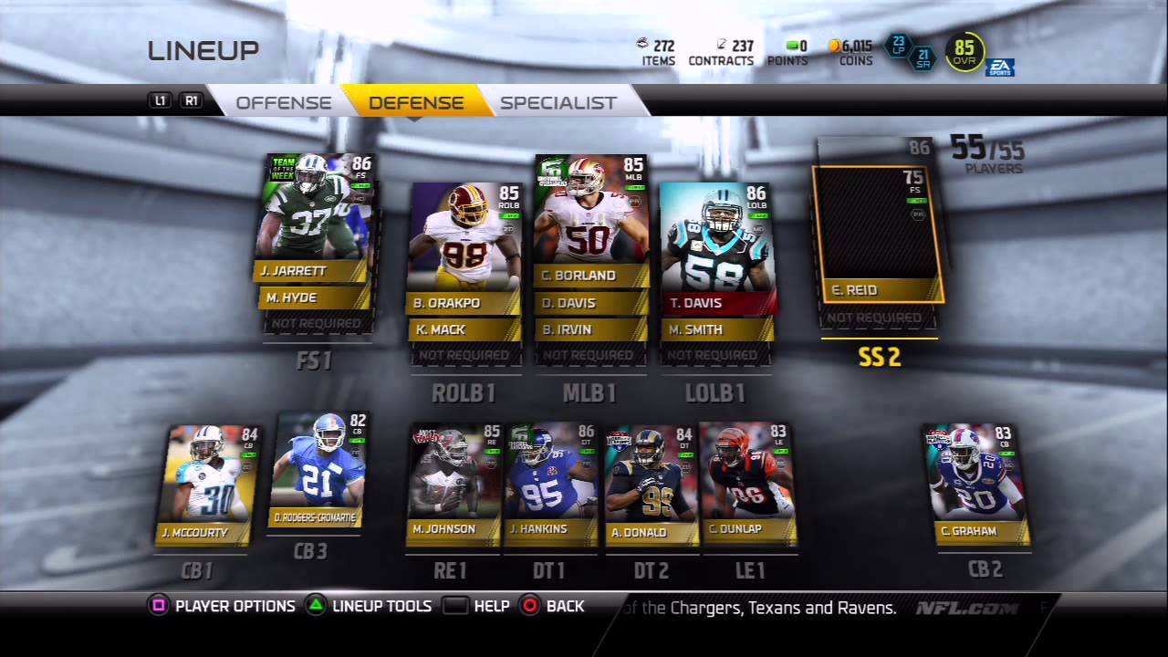 Madden 15 MUT Roster Update 12/28/14 - YouTube