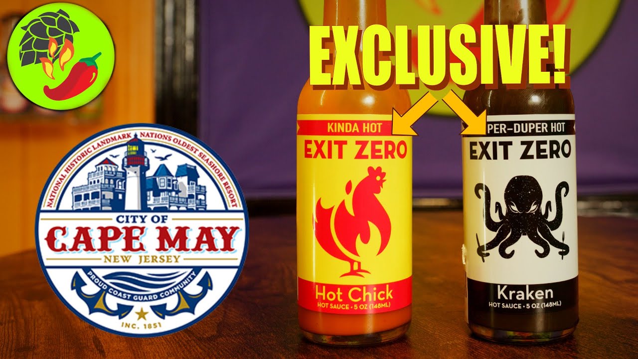 Exit Zero Hot Sauce Review! - YouTube