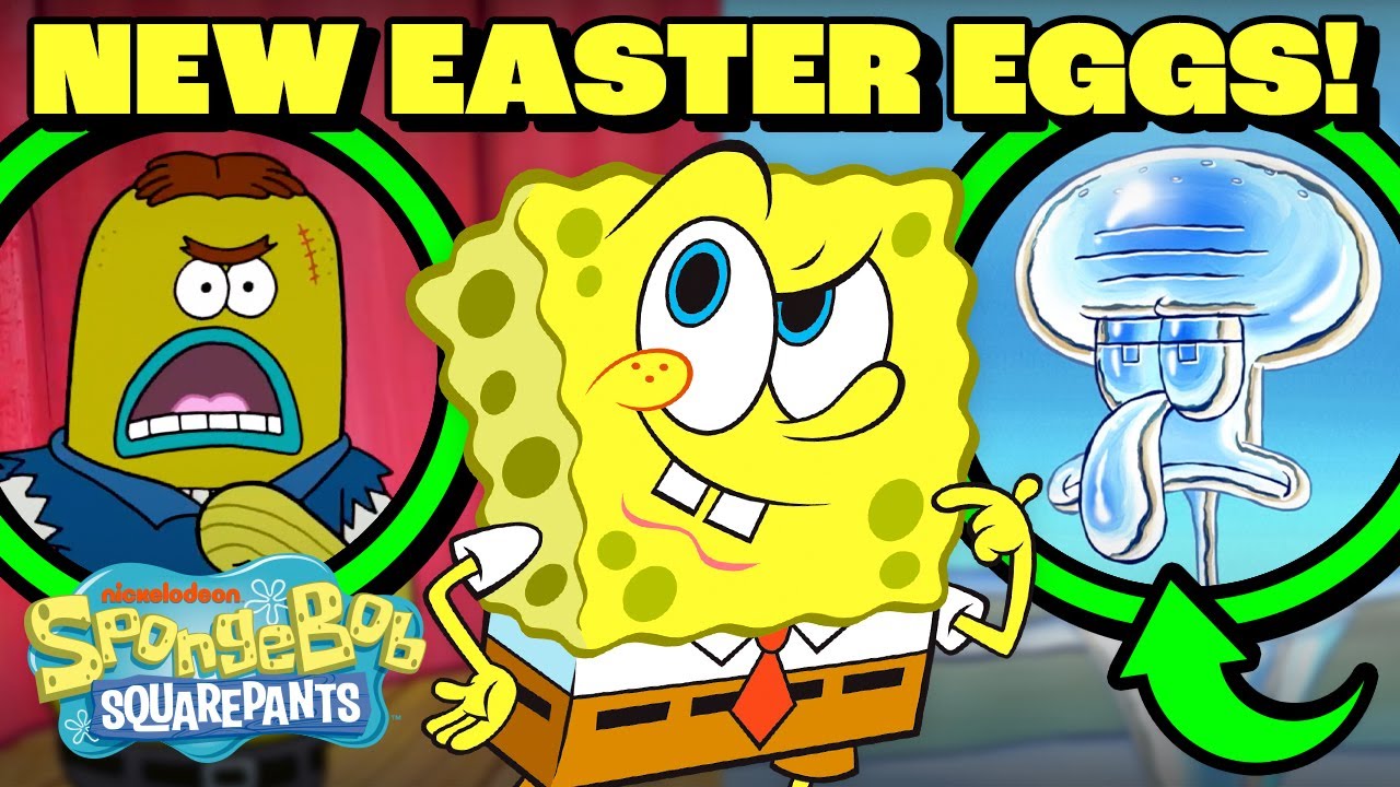 75 MINUTES of Classic SpongeBob Easter Eggs in NEW Episodes 🔎 ...