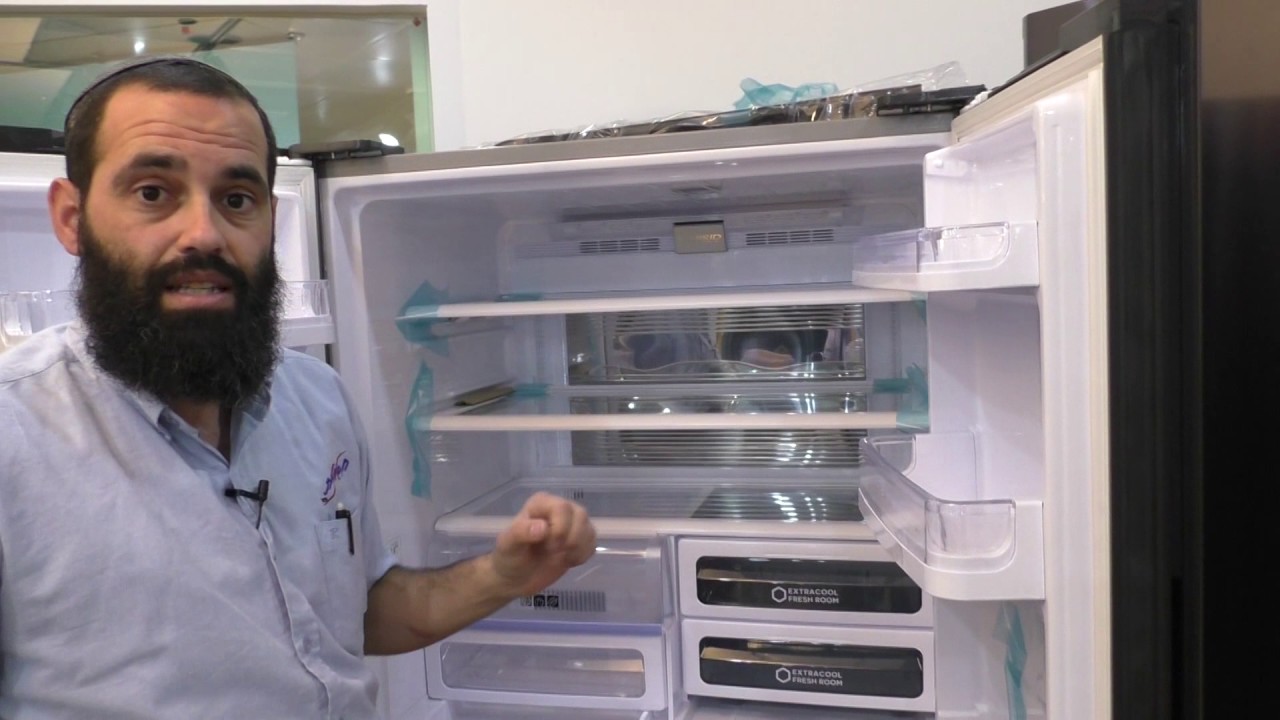 סקירה מקרר שארפ Sharp דגם sj8520-sl חשמלית בית אל על ידי אוריאל שטרן - YouTube