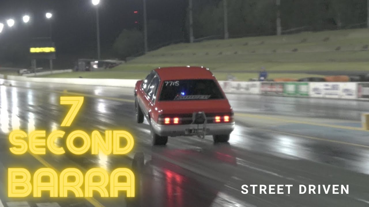 BARRA VL - PLUMB GOES 7.63 IN SYDNEY - (IN-CAR) - YouTube