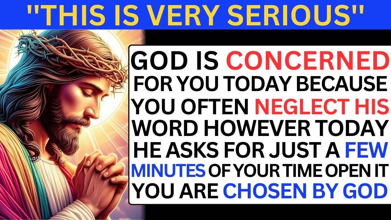 🔴GOD IS CONCERNED FOR YOU TODAY BECAUSE...l God Message Today I Gods ...