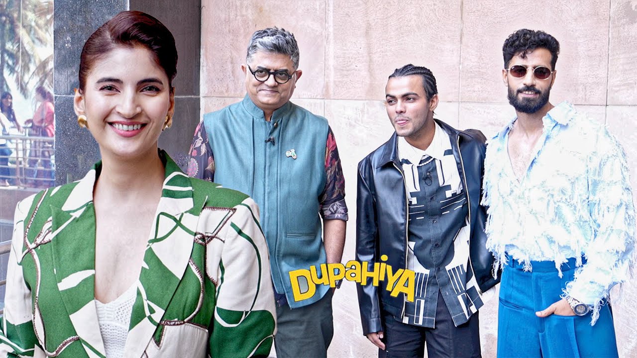 Sparsh Shrivastava,Gajraj Rao, Bhuvan Promoting Their Amazon Prime ...