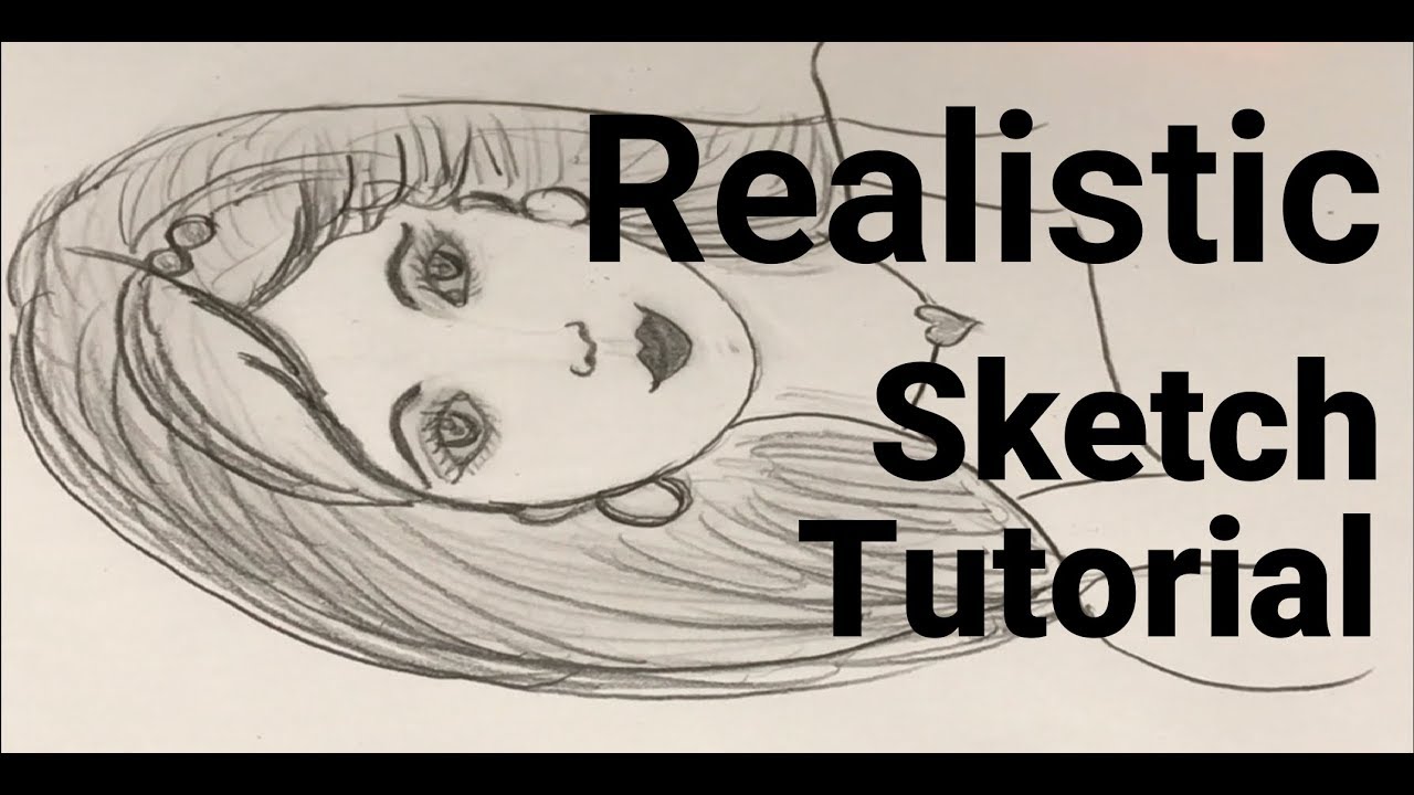 How to Draw a Girl Face for BEGINNERS - step by step realistic sketch ...