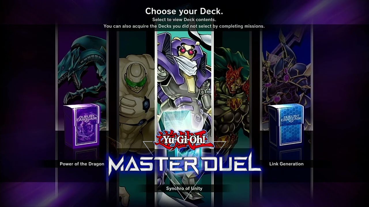 Synchro of Unity Deck VS Custom Deck (Yu-Gi-Oh Master Duel: Nintendo ...