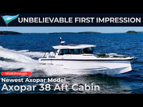 All-New Axopar 38 Is Here 🇺🇸 First Impressions, Full Tour & Top-Speed Test