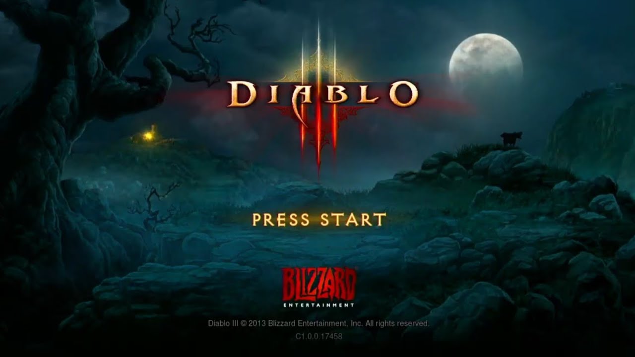 Diablo 3 | Intro & Main Menu + Theme Song! (PS3 1080p) - YouTube