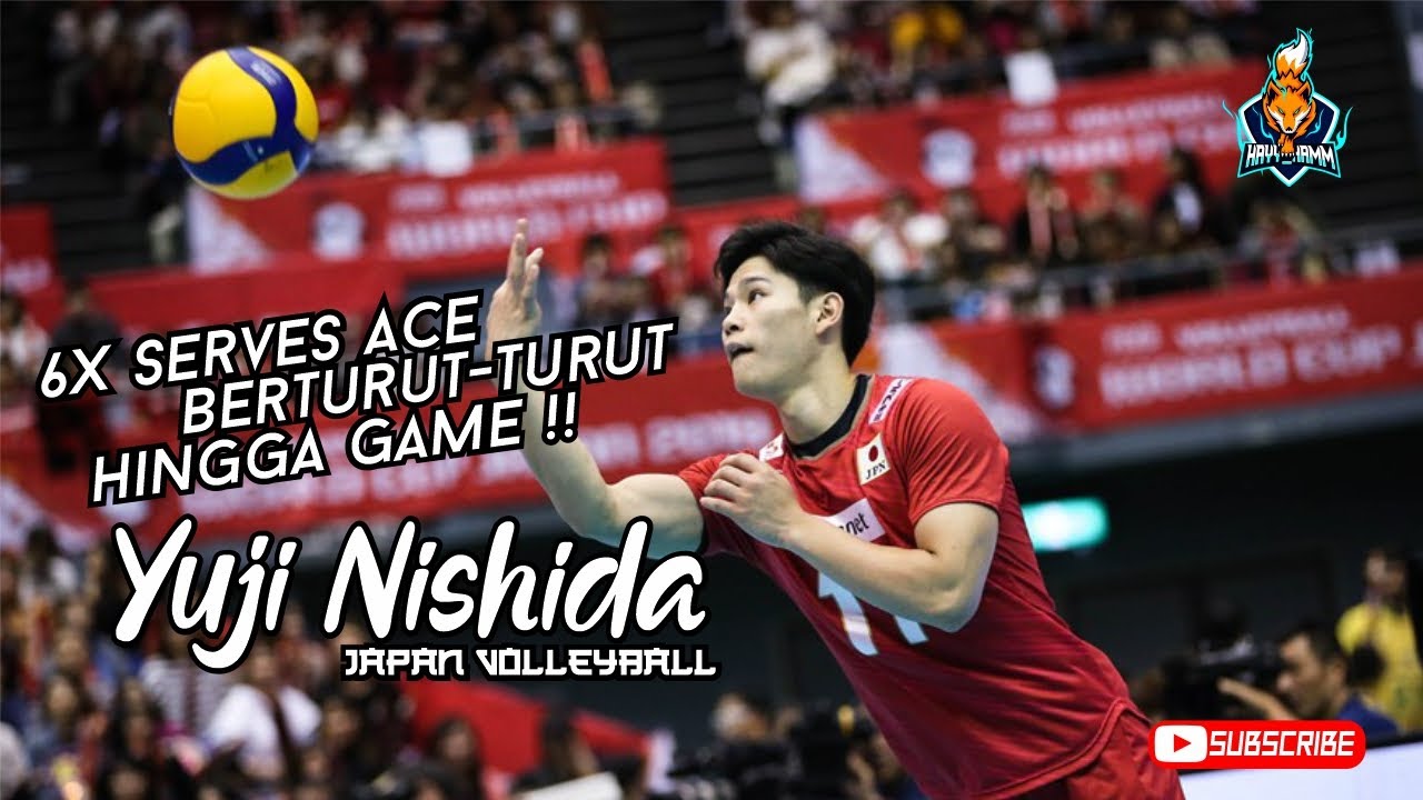 Best Jump Serve Yuji Nishida | Volleyball Player - YouTube