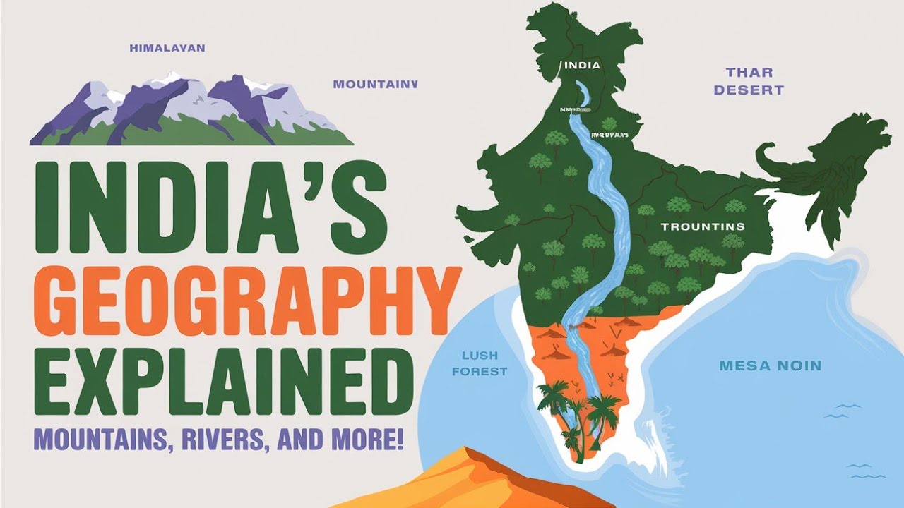 The Geography of India Explained: A Deep Dive#india#geology#geography ...