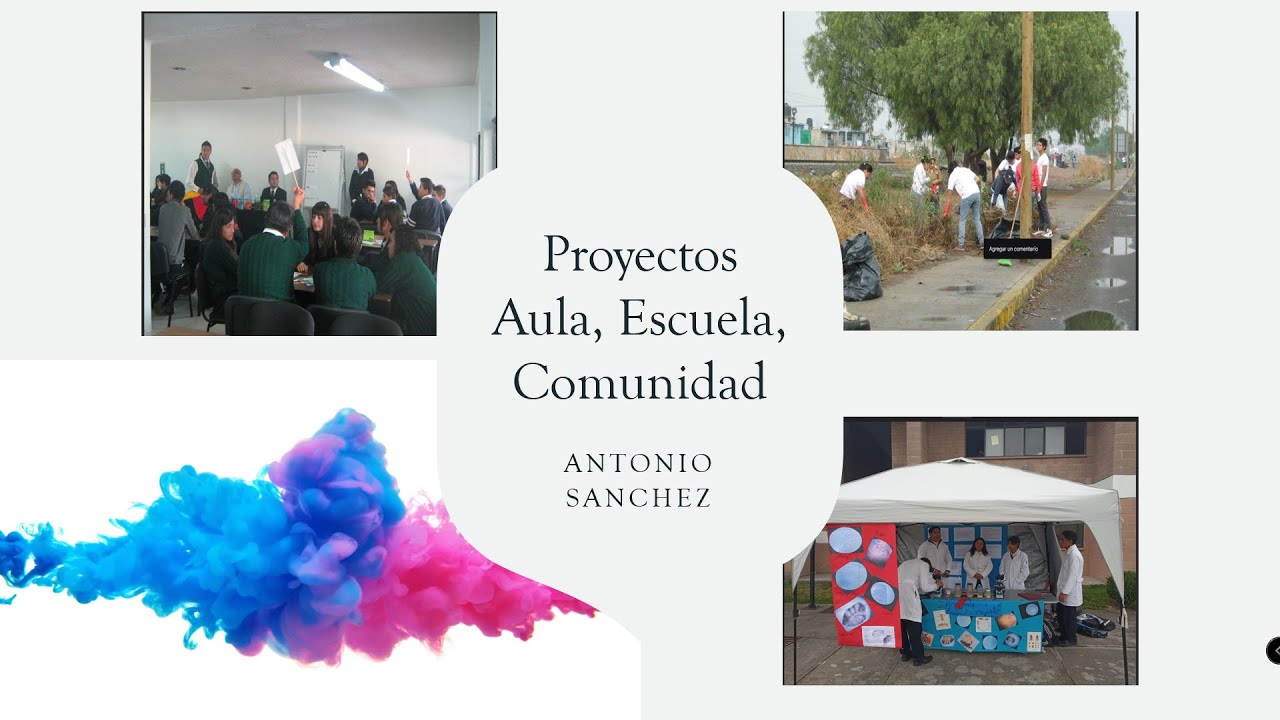 Ejemplos de Proyectos Aula, Escuela, Comunidad - YouTube