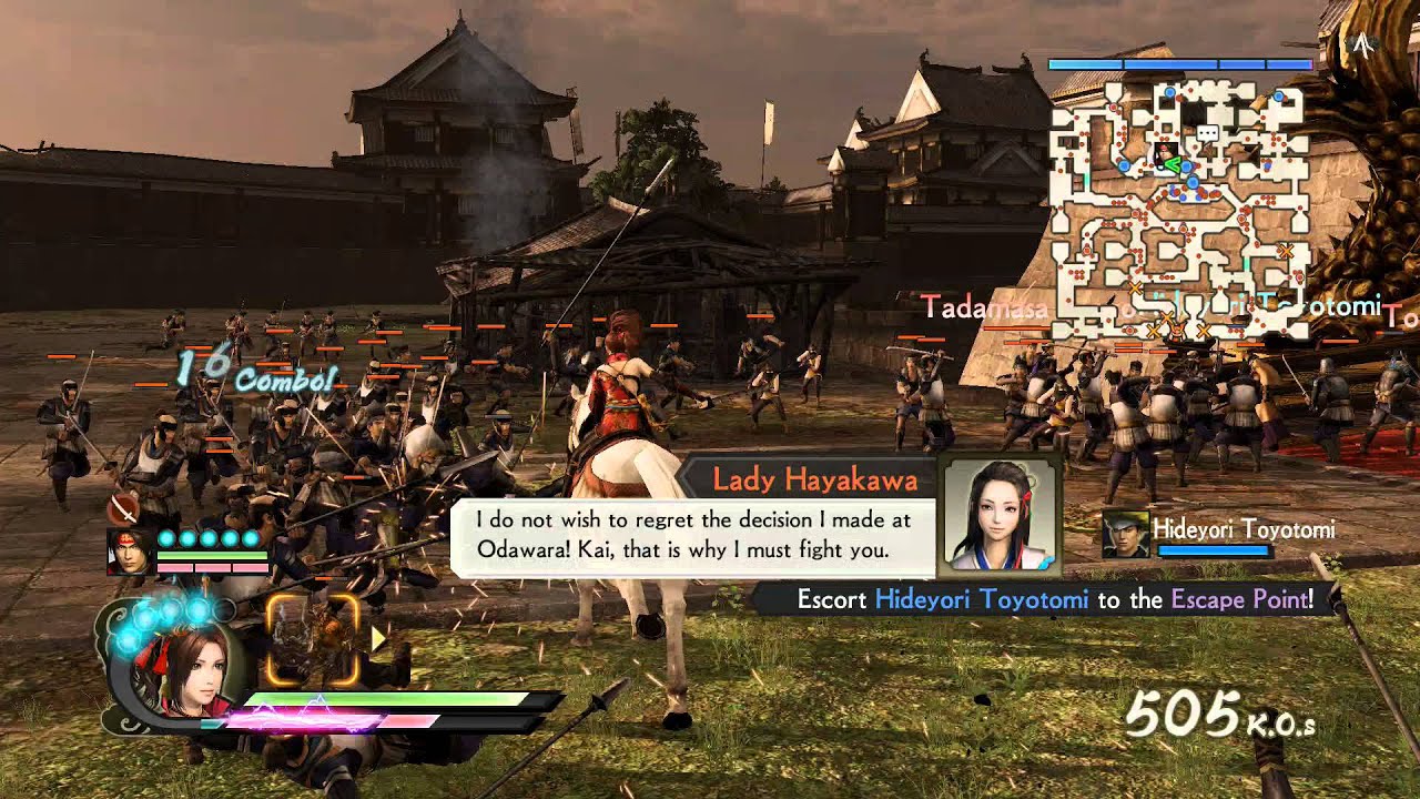 Samurai Warriors 4 - Legend of the Sanada Ep 6(Y) - The Osaka Campaign ...