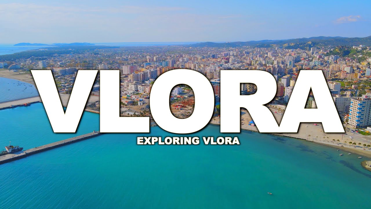 VLORA ALBANIA - Driving Real-Time Through Vlore, Shqiperi - Qyteti i ...