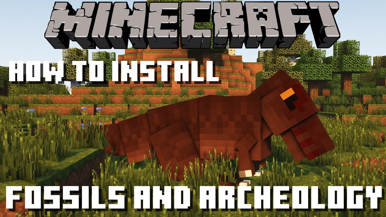 How To Install Fossils and Archeology: Revival - Minecraft 1.12.2 Tutorial - YouTube