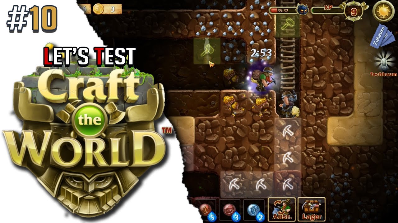 CRAFT THE WORLD #10 ★ Tief graben = Ärger! ★ Let's Play | HD | Deutsch ...