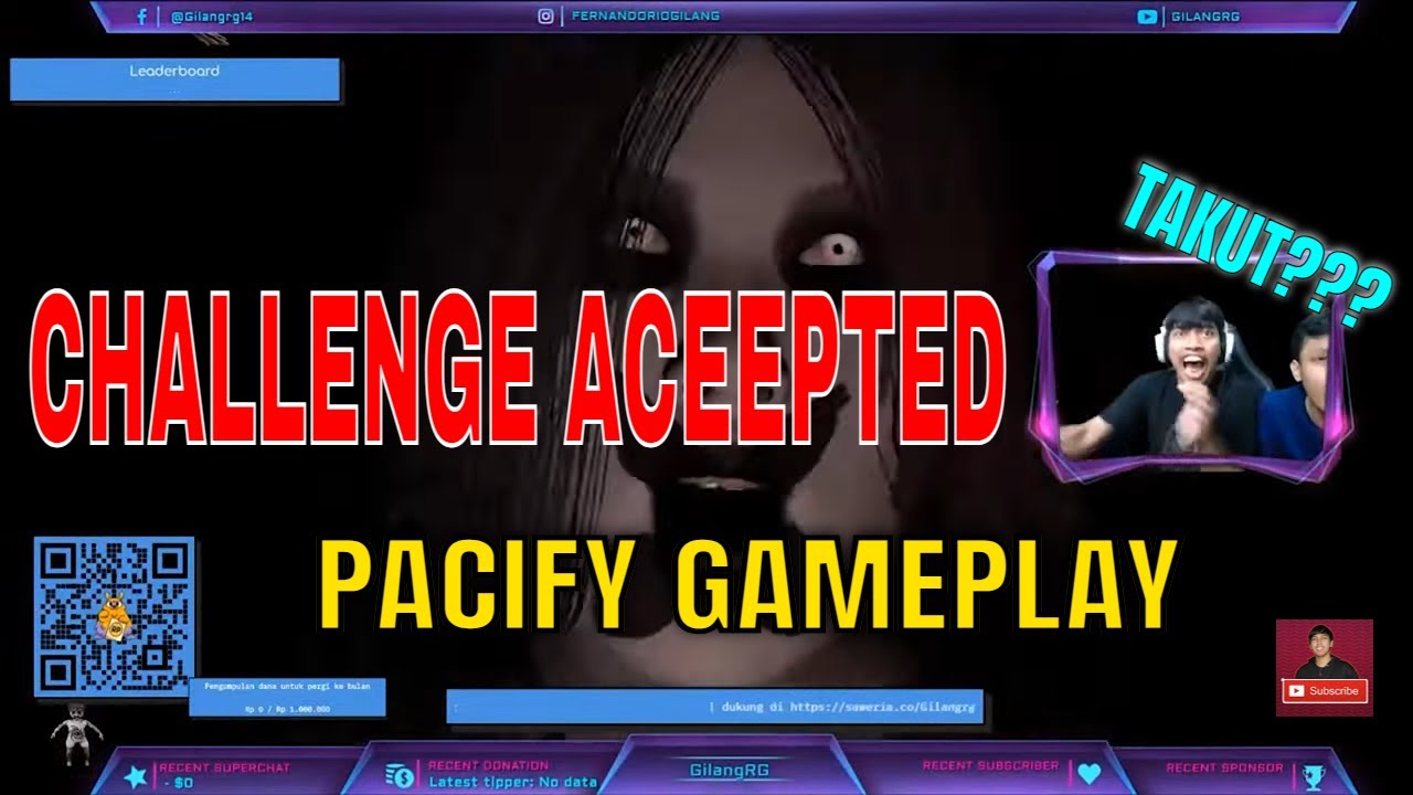 DITANTANG MAIN PACIFY GAMEPLAY !! SIAPA TAKUT?? | CHALLENGE - YouTube