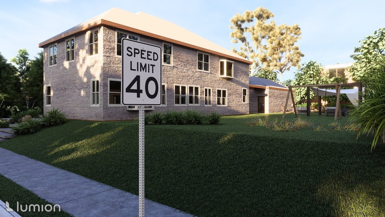 I designed a house. Revit Animation in Lumion - YouTube