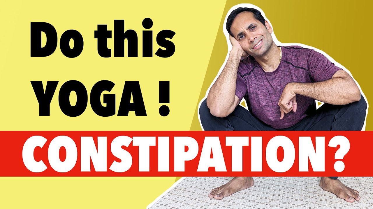 Yoga for Constipation Relief | Hindi | Mayur Karthik - YouTube