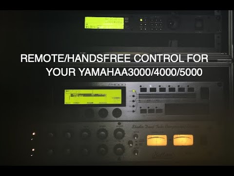 Ctrlr Panel Yamaha A4000 Remote Control - YouTube