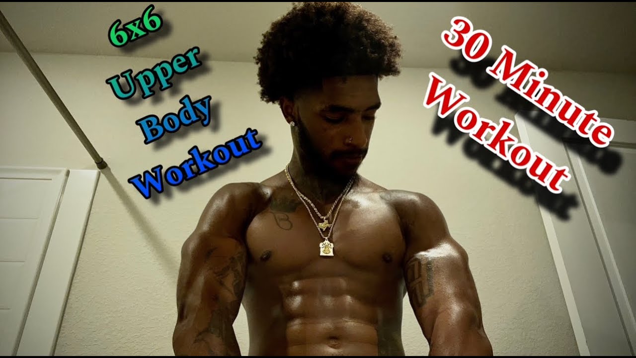 Trying My New Workout Routine *NICE RESULTS in 30 Minutes* - YouTube