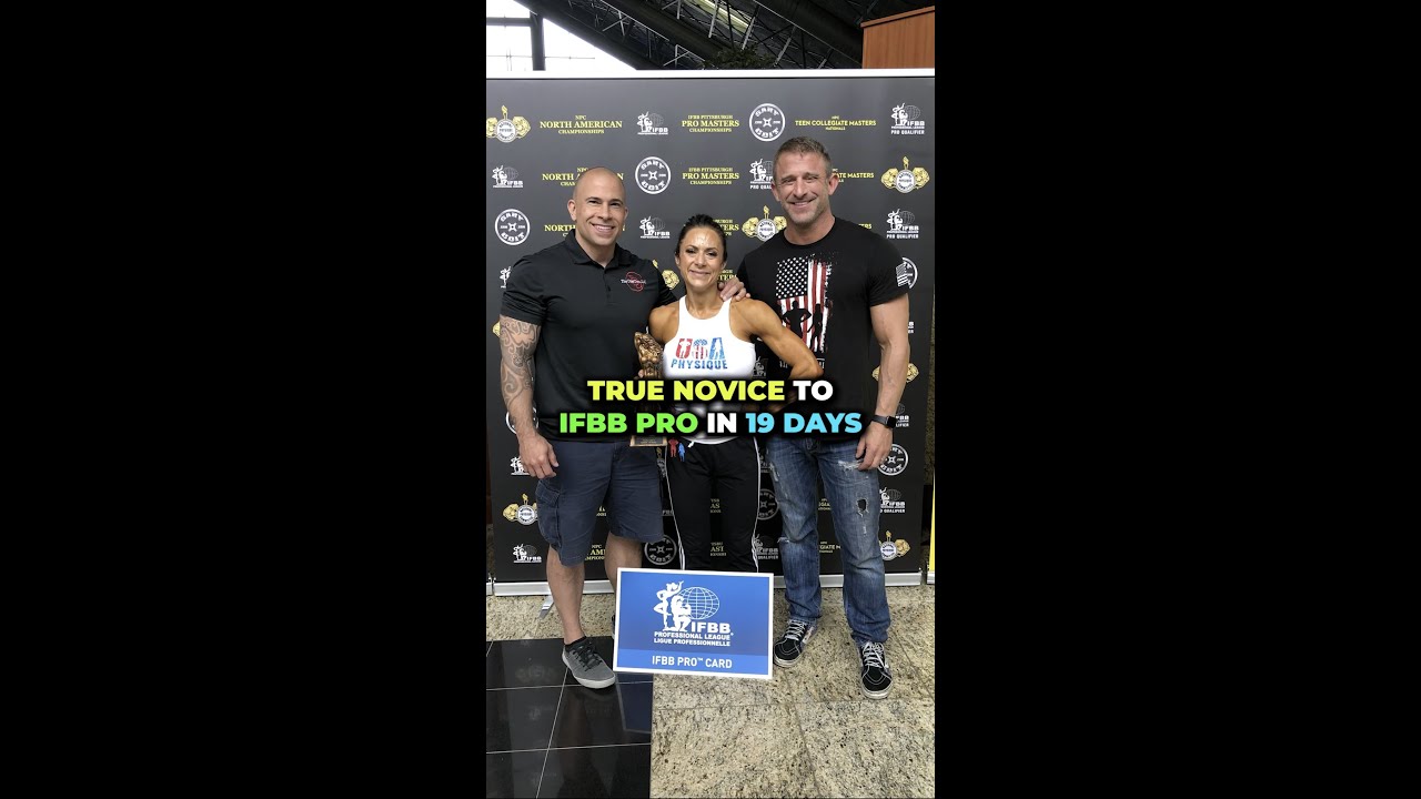 True Novice to IFBB Pro in 19 days - YouTube