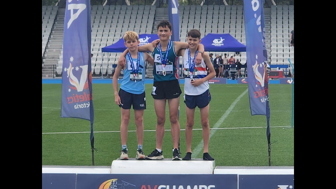 2024 Victorian Track and Field Championships Mens U14 800m Final (03 ...