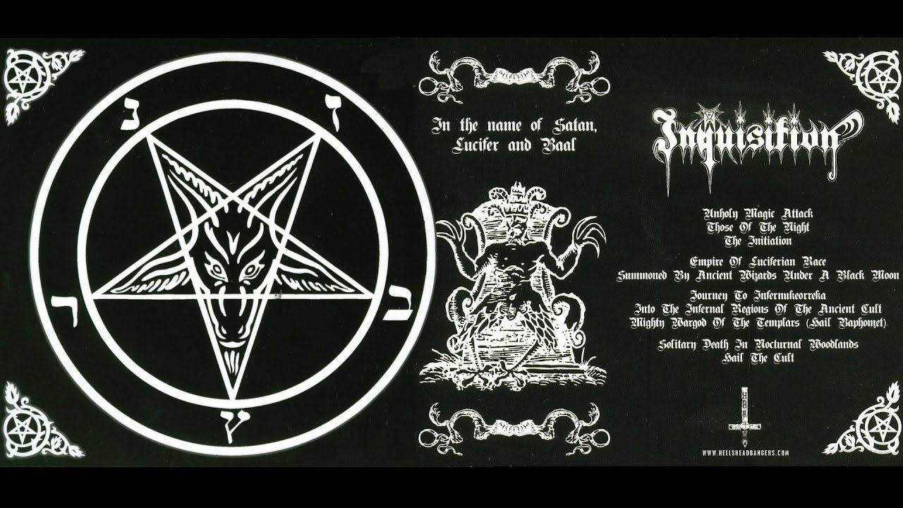 Inquisition Into The Infernal Regions Of The Ancient Cult Album Cover