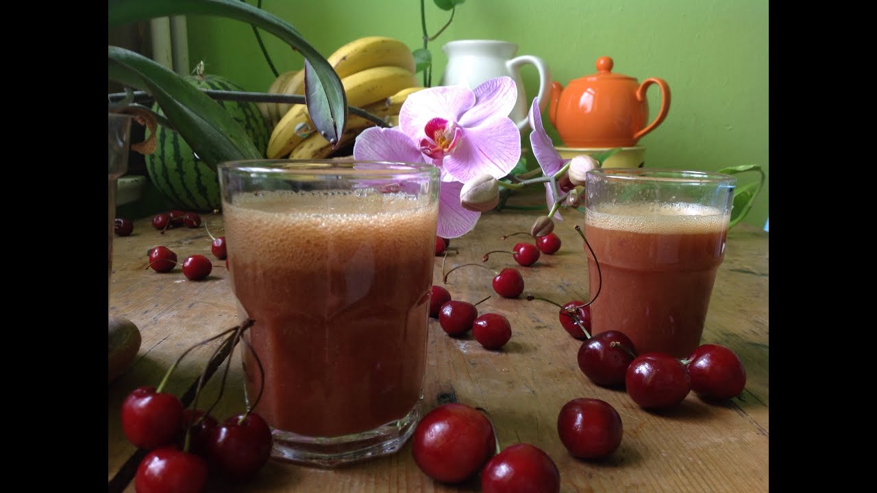 Kirschsaft ~ Grundrezept - YouTube