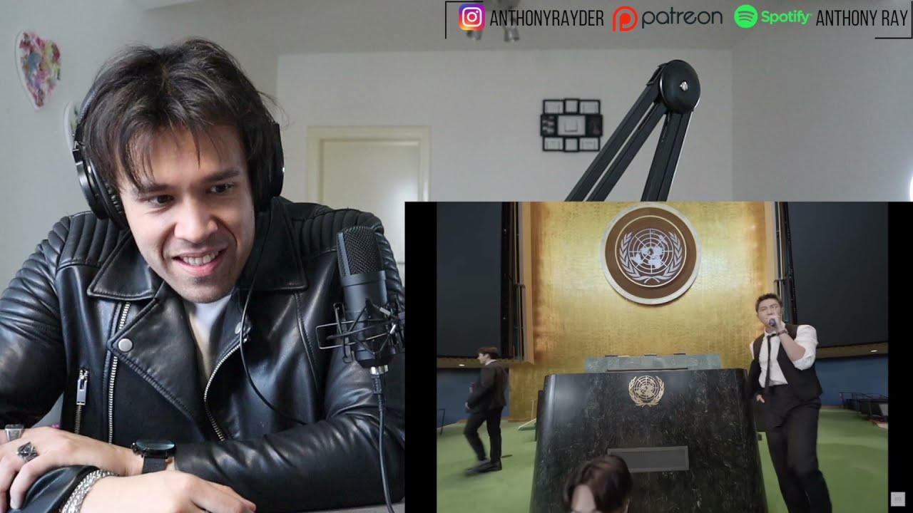 Permission To Dance Live At The UN Reaction by Anthony Ray - YouTube