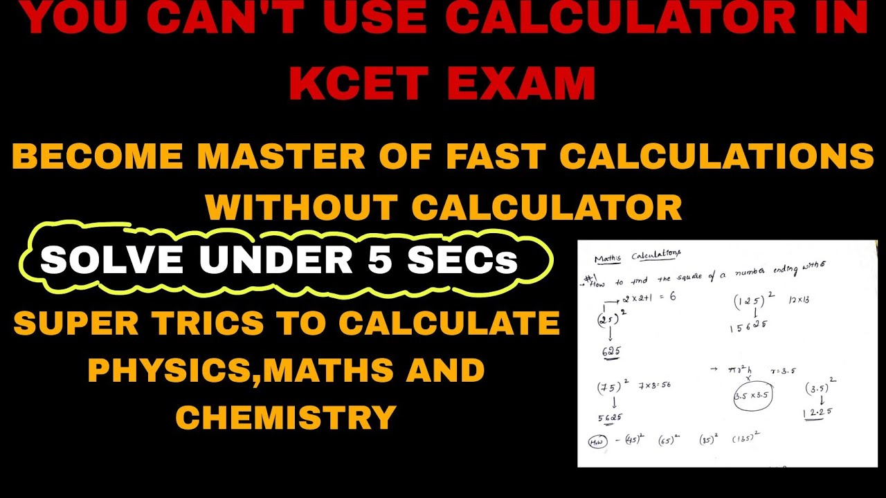 HOW TO DO CALCULATIONS FAST IN COMPITATIVE EXAMS|HOW TO MULTIPLY AND ...