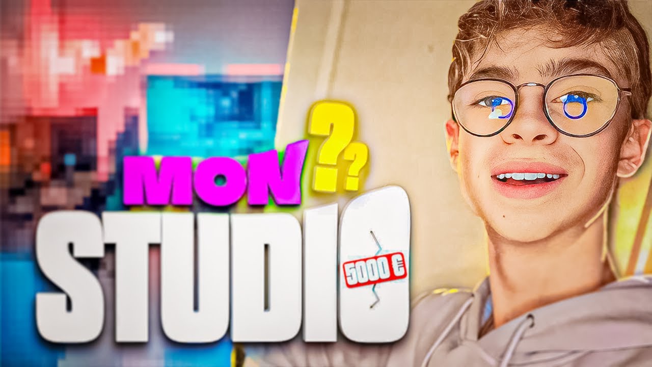 Voici mon STUDIO YOUTUBE 2025 ! (5000€) - YouTube