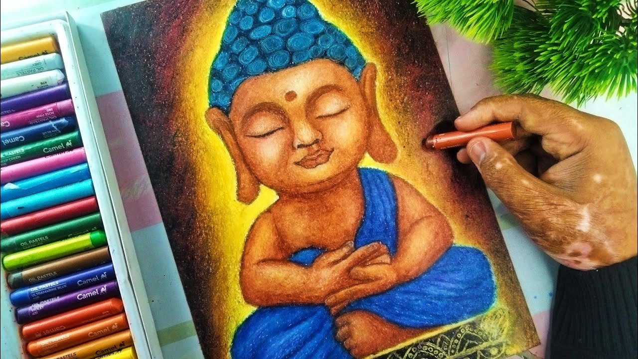 Gautam Buddha || gautam buddha drawing tutorial step by step || #shorts ...