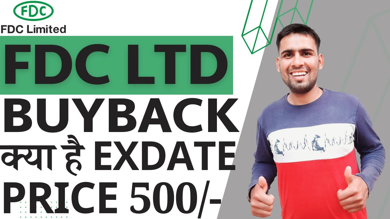 FDC Ltd Buyback | FDC Share Latest News | FDC Ltd Buyback News | FDC ...