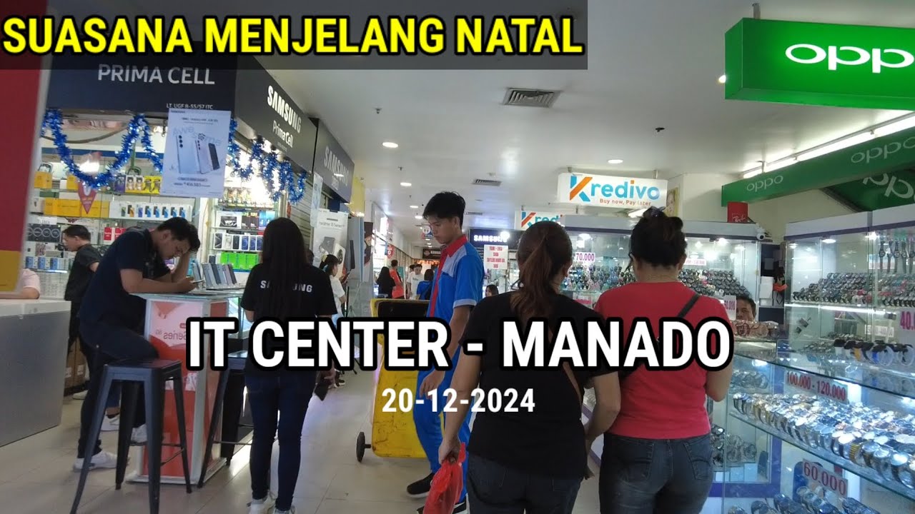 Suasana IT Center, Kota Manado, 20-12-2024 - YouTube