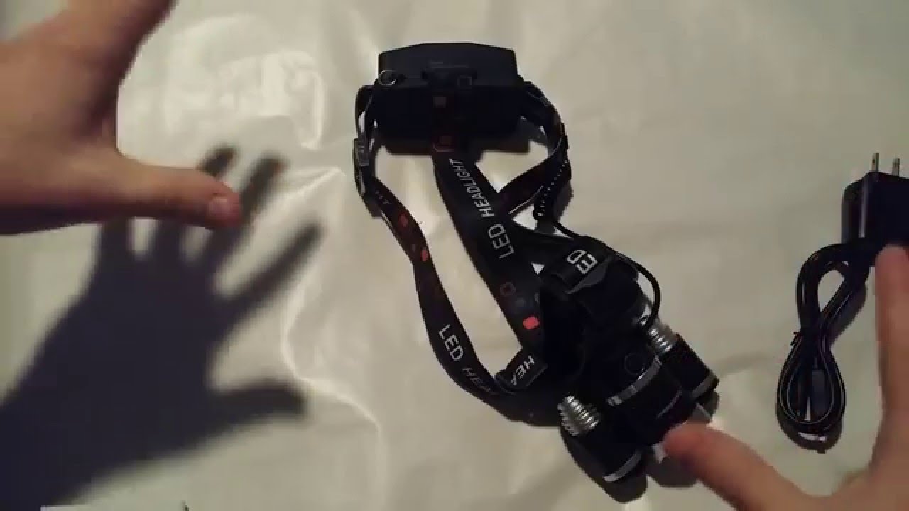 Review of InnoGear 5000 Lumen Bright Headlight Headlamp - YouTube