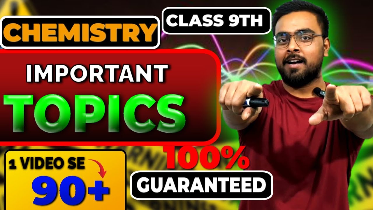 CLASS 9TH | (Important topic)💯#chemistry #science #class9th #cbse2025 ...
