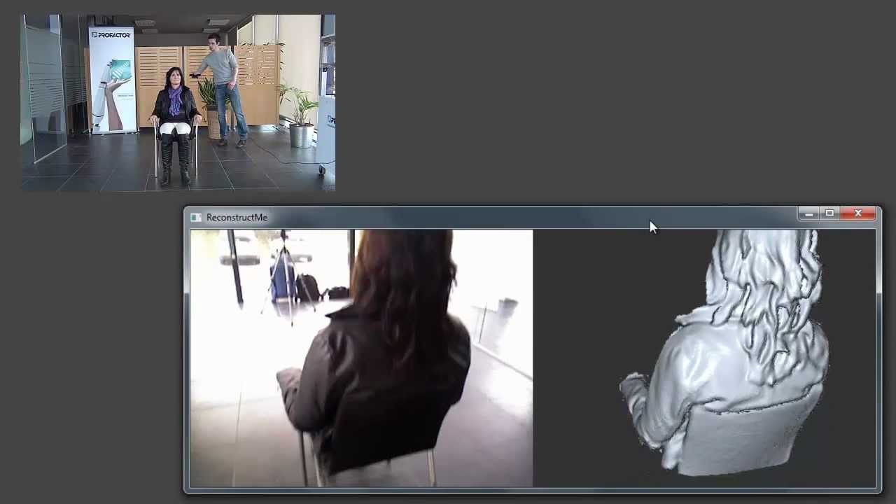 ReconstructMe - Global Tracking - YouTube