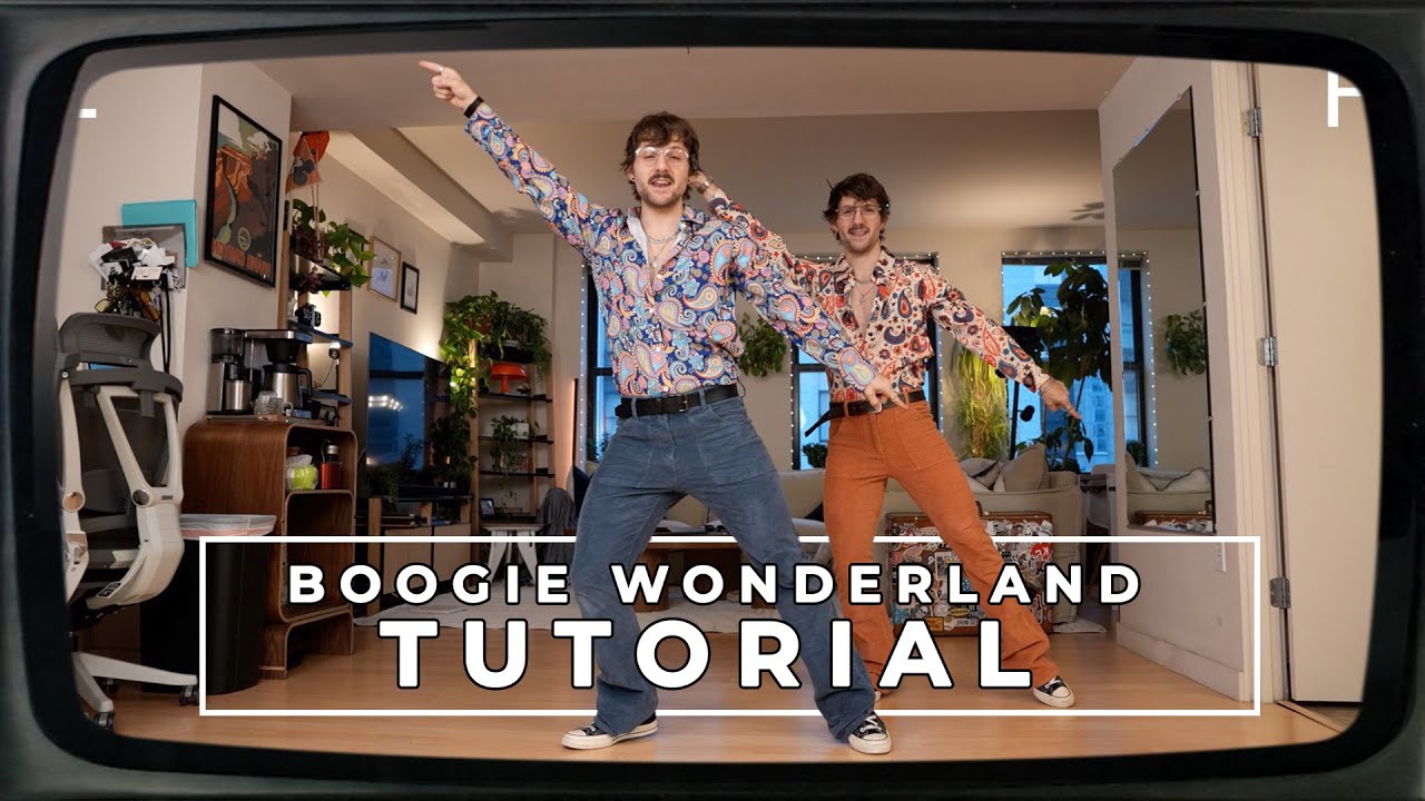 Boogie Wonderland Dance Tutorial for Beginners | Earth, Wind & Fire ...