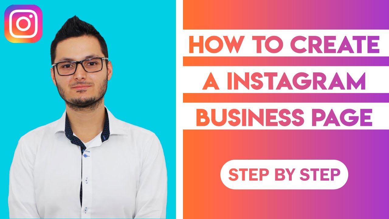 How to create a instagram business account - page - YouTube