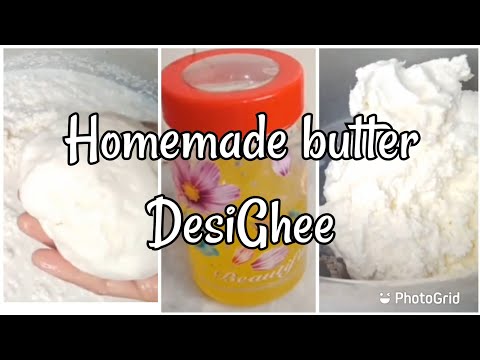|Homemade Butter and Desi Ghee||Quick and Easy|Lady Faiza's Kitchen|