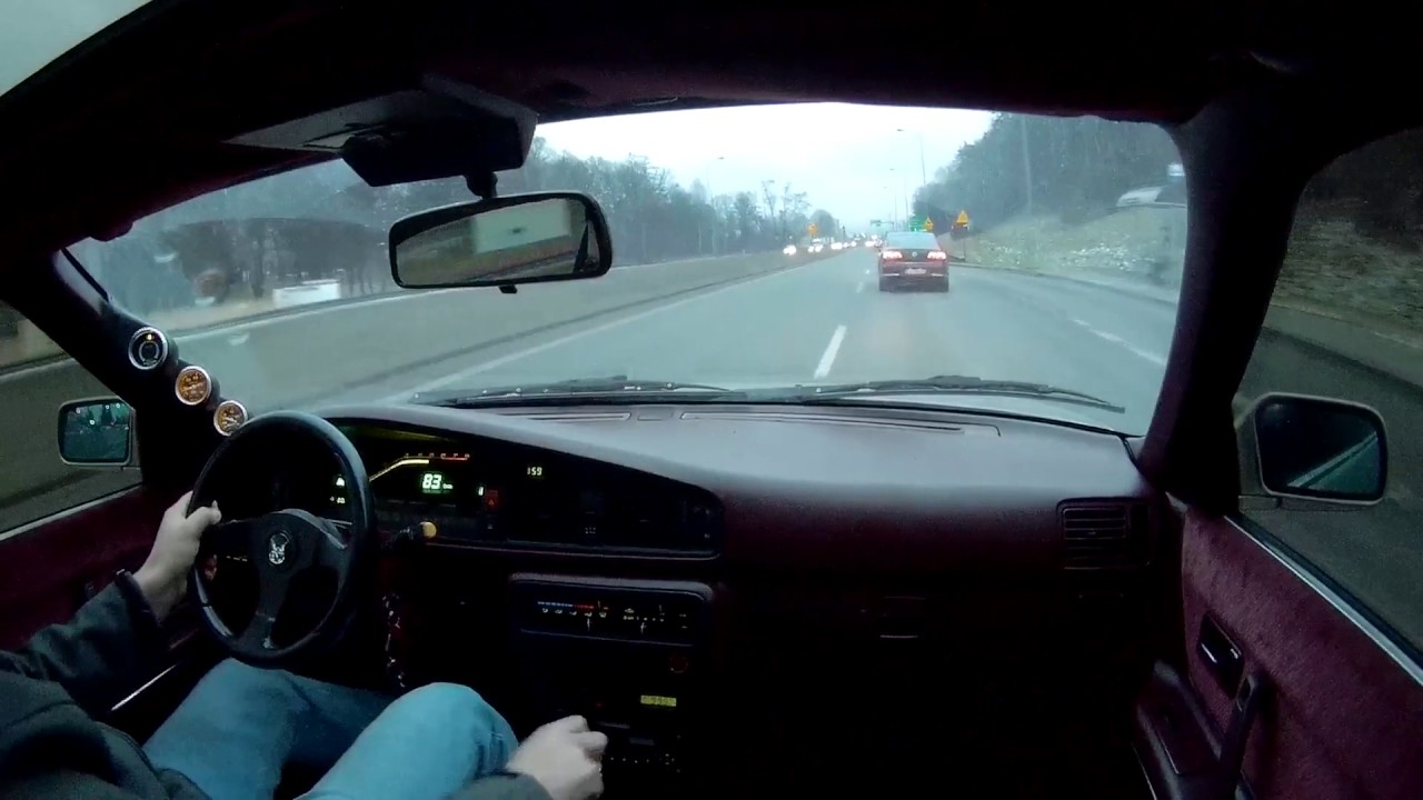 Mazda 626 GD USDM F2T 2.2 Turbo Short winter ride - YouTube