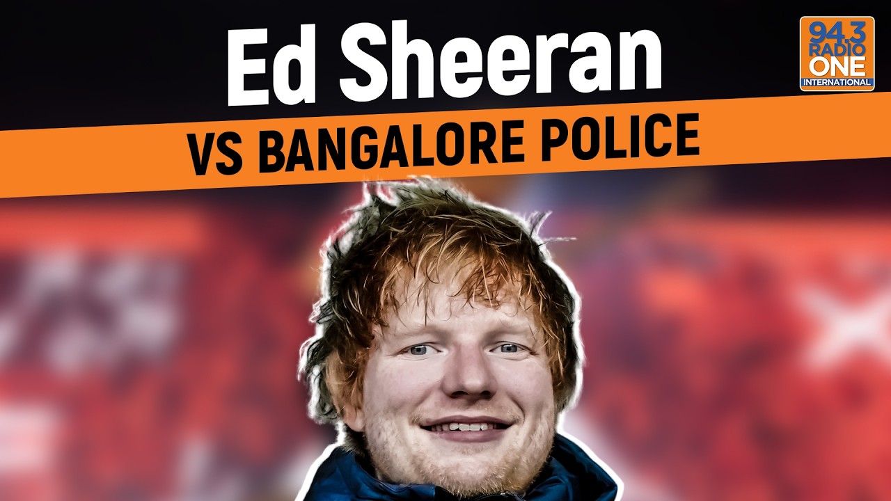 Bangalore Police Stop Ed Sheeran! - YouTube
