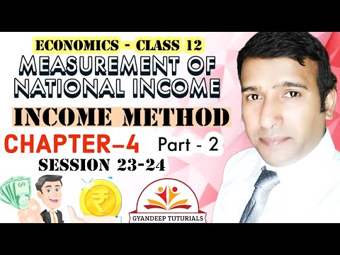 NATIONAL INCOME | Using Income Method | Concept | Class-12th ...