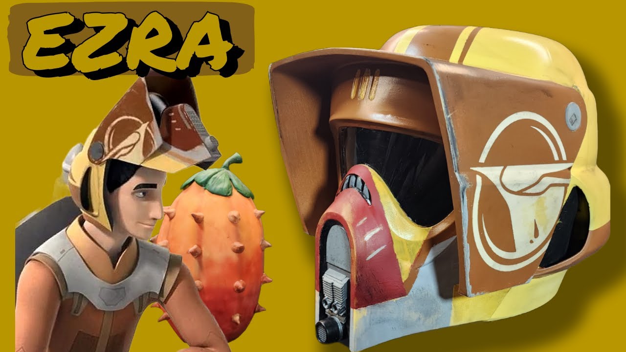 Star Wars Scout Trooper with Ezra Bridger Paint Job - YouTube