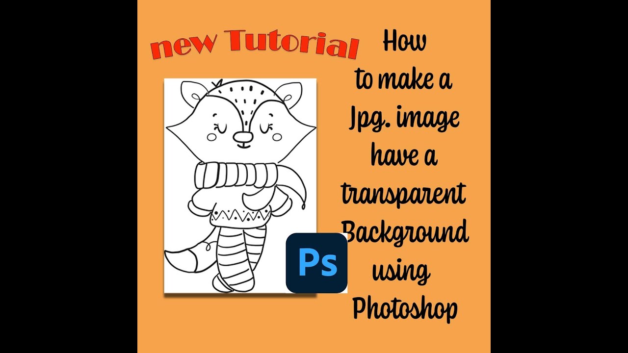 How to make a transparent background for your digi stamps - YouTube