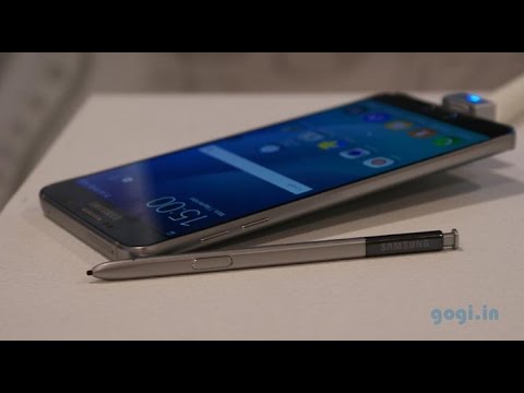Samsung Galaxy Note 5 first impression and quick look