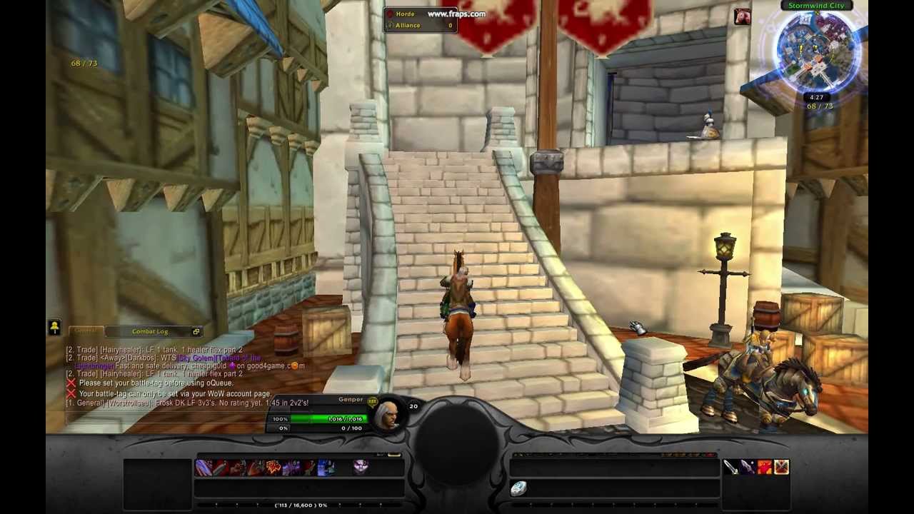 world of warcraft level 20 horses - YouTube