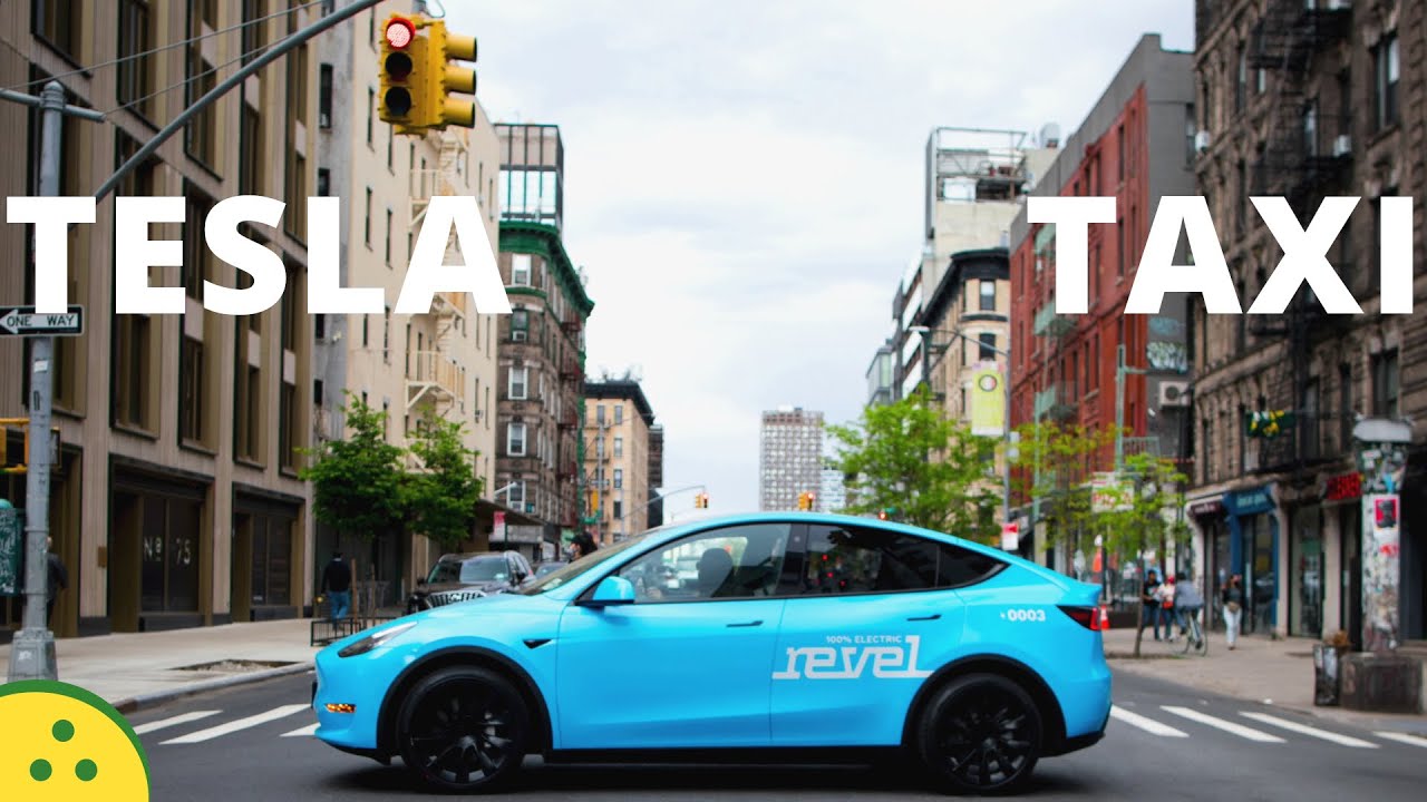 Tesla Taxi Experience in New York City | Revel Electric Rideshare - YouTube
